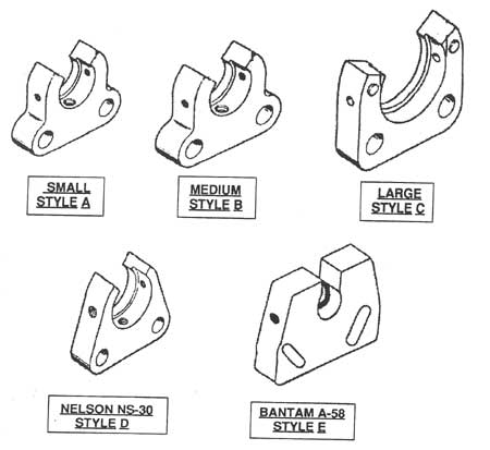 Standard Split Feet - Metal Stud Welding Accessories