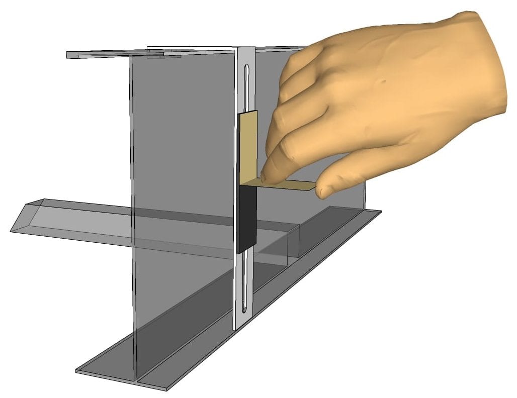 PTCB Ladder Tray Side Wall T-SEP Installation - PFS