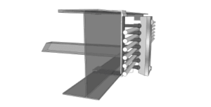 PTCB Ladder Tray Side Wall T-SEP - PTCB 4000 - PFSNO